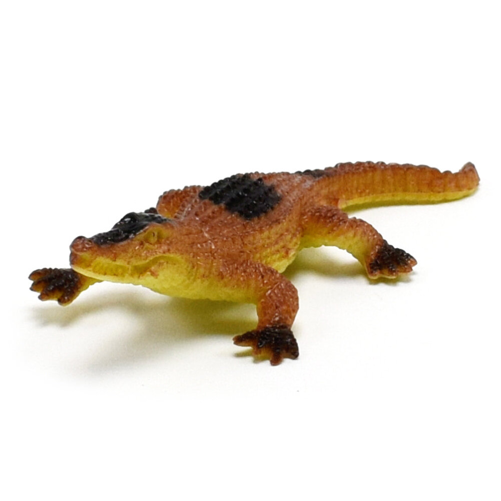 12 шт. красочная реалистичная модель животного крокодила из ПВХ для детских розыгрышей, реквизит, безделушка для детей