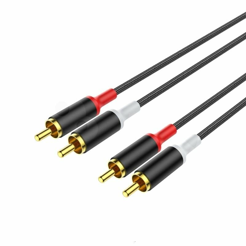 Одноточечный двухоборотный двойной аудиокабель lotus audio cable-Lotus cable