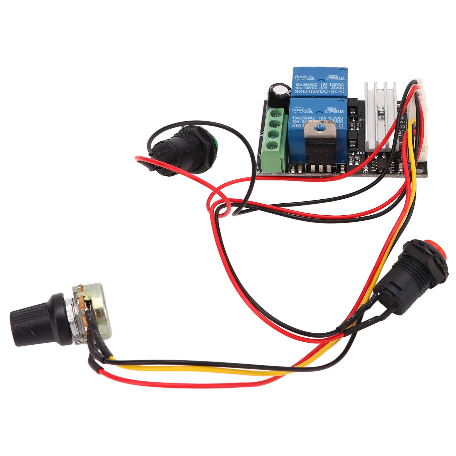 Контроллер двигателя Легкий вес Компактный размер Регулятор для управления скоростью линейного привода 7 25 В постоянного тока