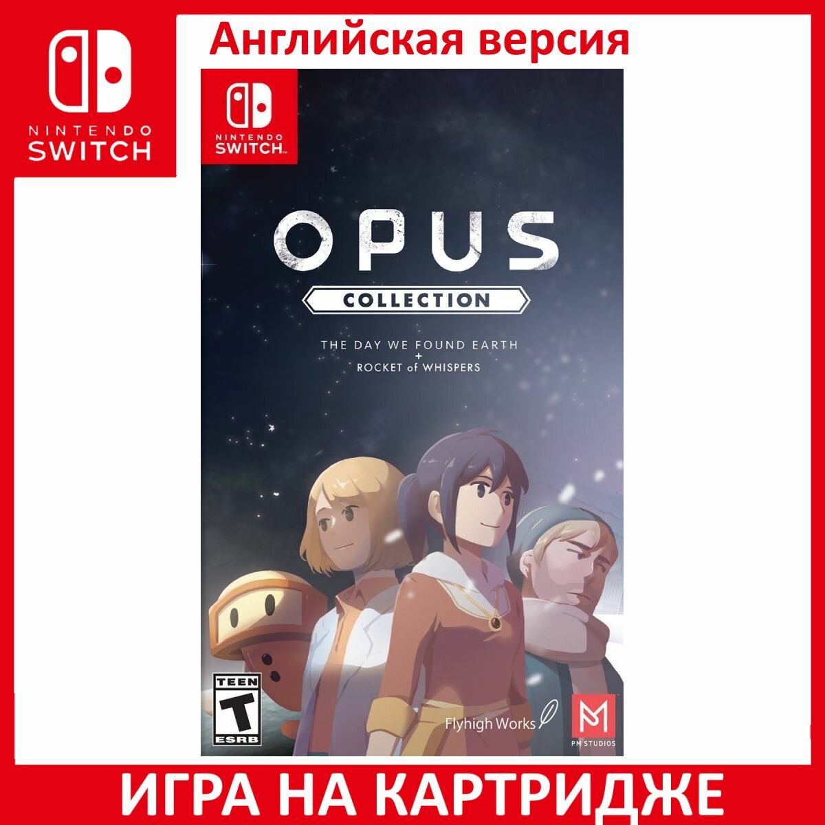 Игра Opus Collection The Day We Found Earth + Rocket of Whispers Switch Картридж на Nintendo Switch Английская версия