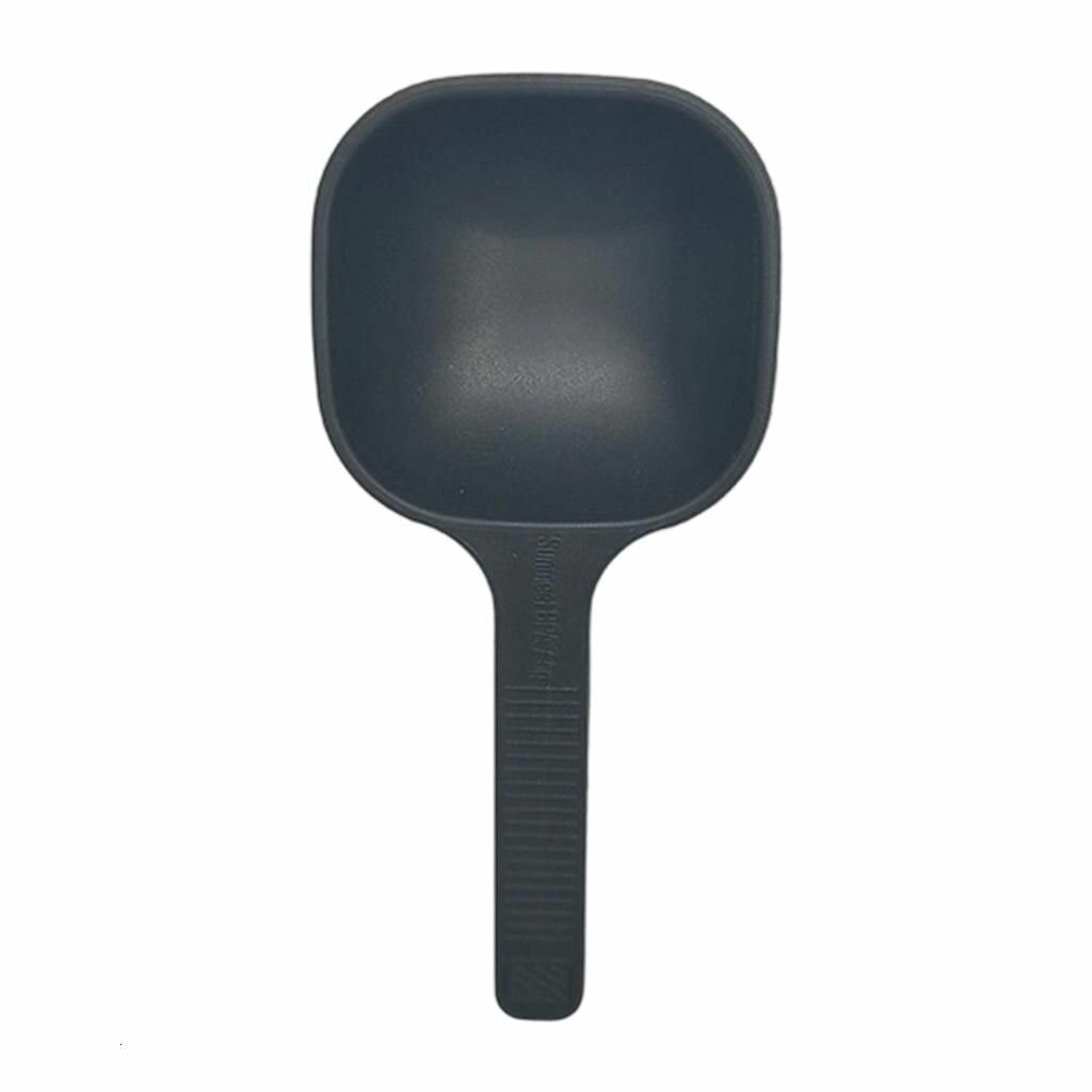 Практичная ложка для порошка и кофе с точным измерением, идеальная для порционирования кофейной гущи, - Черная короткая ручка