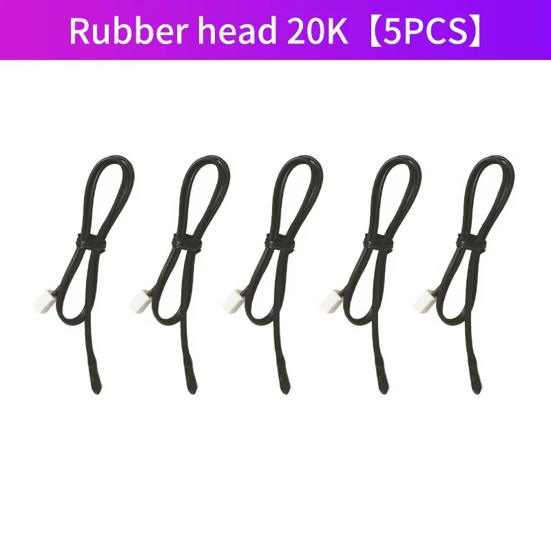 Датчик температуры кондиционера NTC 5PCS Rubber head 20K