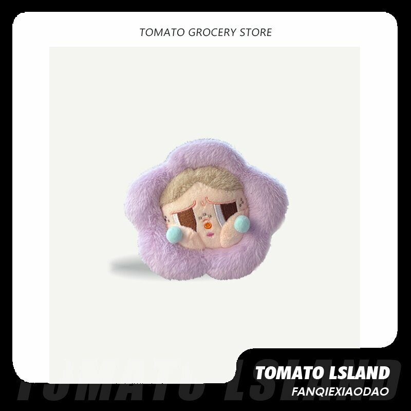 Дизайн 'Plum Girl': клип-зажим для очков с кейсом, светло-бежевый, одиночный для автомобиля