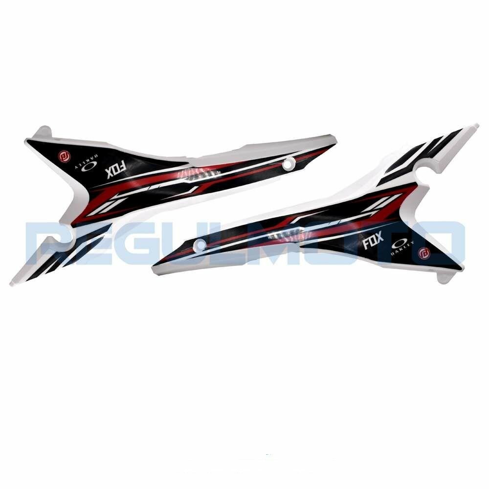 Облицовка боковая Regulmoto CR-Z 300 (Белый/ черный)