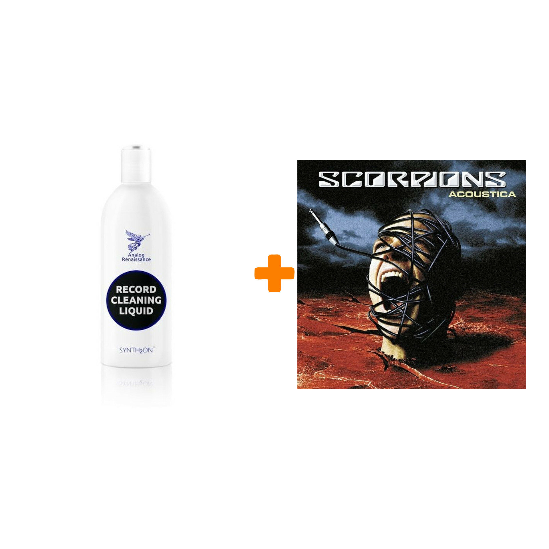 Scorpions Acoustica 2LP + Жидкость моющая для чистки винила