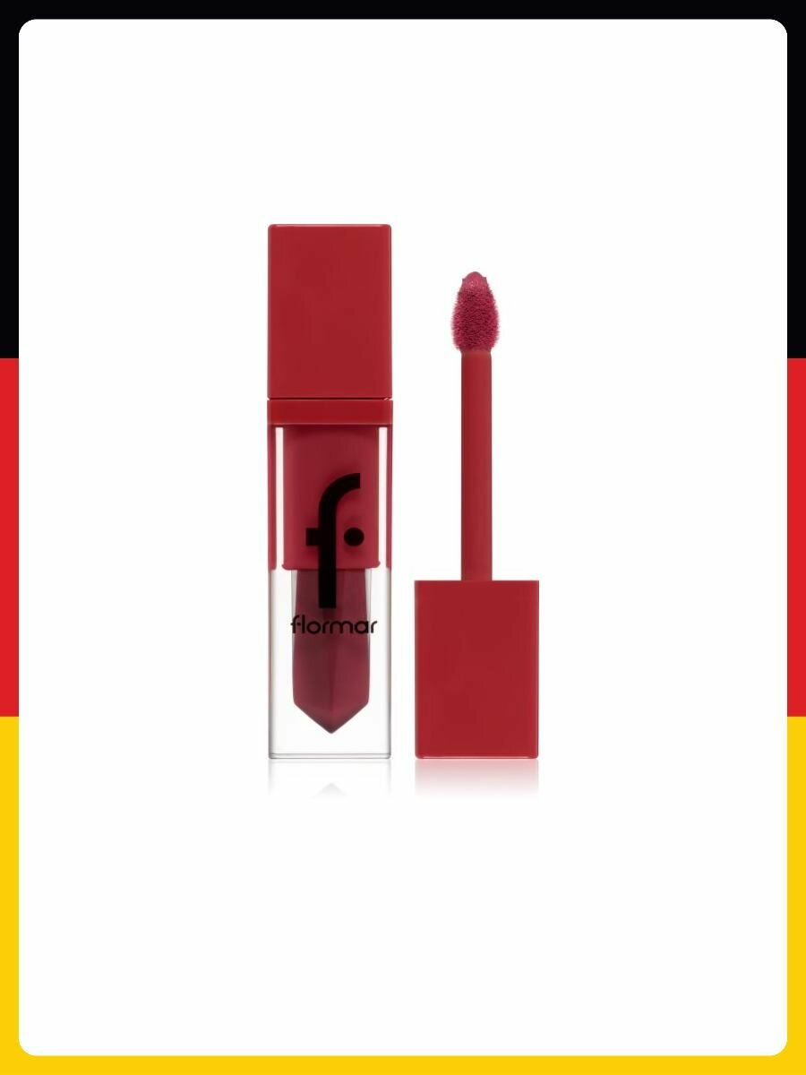 Губная помада Flormar Kiss Me More Lip Tattoo long-lasting liquid lipstick 007 Rosa, 3,8 мл