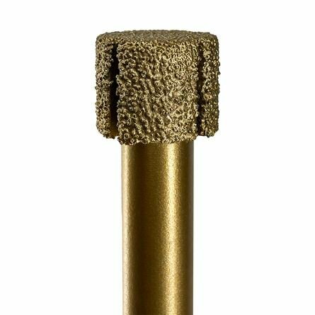 Алмазная фреза BERNINI для мрамора 20 мм, L-120 мм (хвостовик 12 мм)