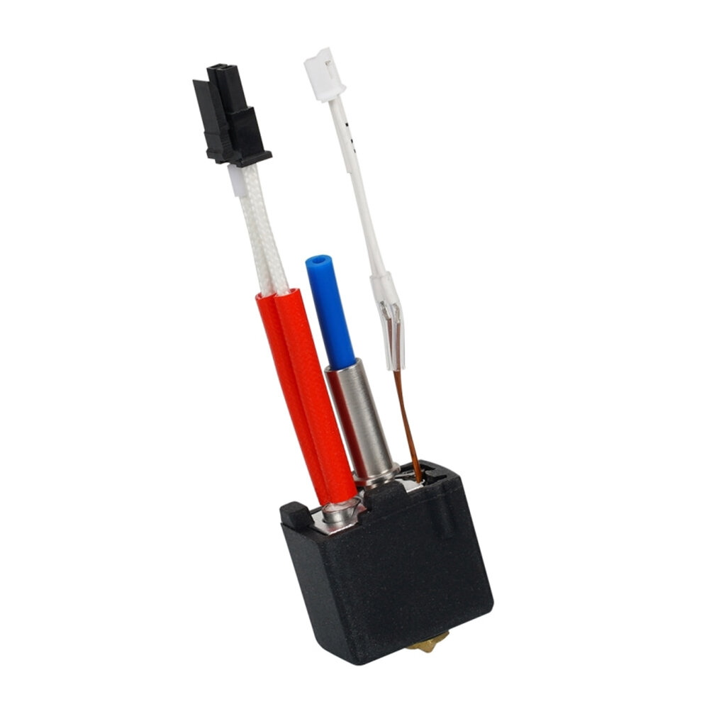 Kobra 2 Hotend 24 В, 60 Вт для замены 3D-принтера. Совместим с 3D-принтерами Anycubic Kobra 2/Kobra2 pro/Kobra2 max с латунным соплом и алюминиевой головкой термоблока. Экструдер. Сопло 0,4 мм. Подходит для нитей диаметром 1,75 мм.