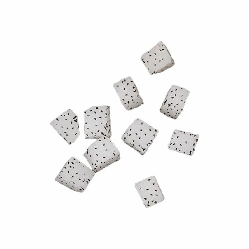 1 упаковка из 10 штук, имитационная модель фруктов-фруктовый блок white heart dragon