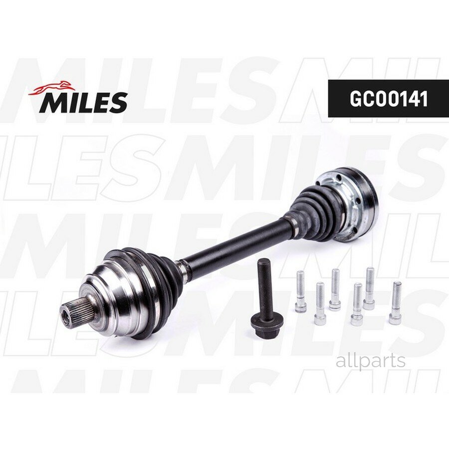 MILES GC00141 Привод в сборе VW T4 2.5TD 95-03 лев/прав.