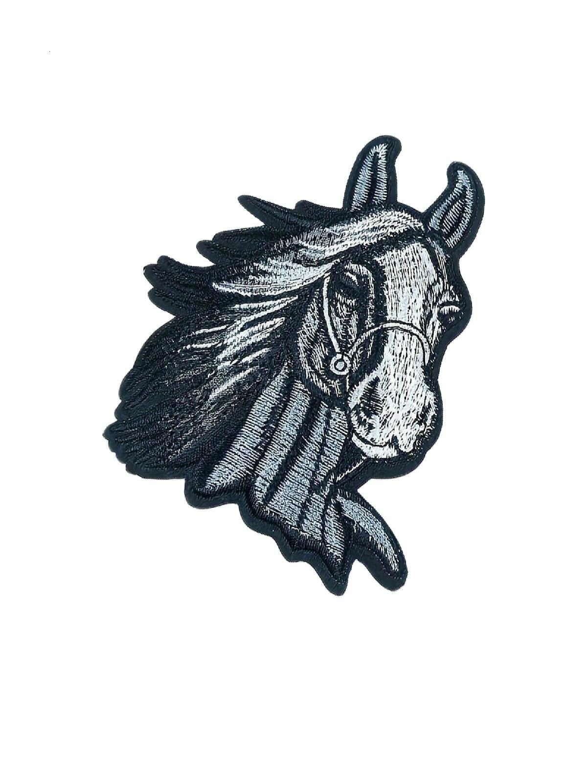 Лошадь вышивка аппликация, - 1