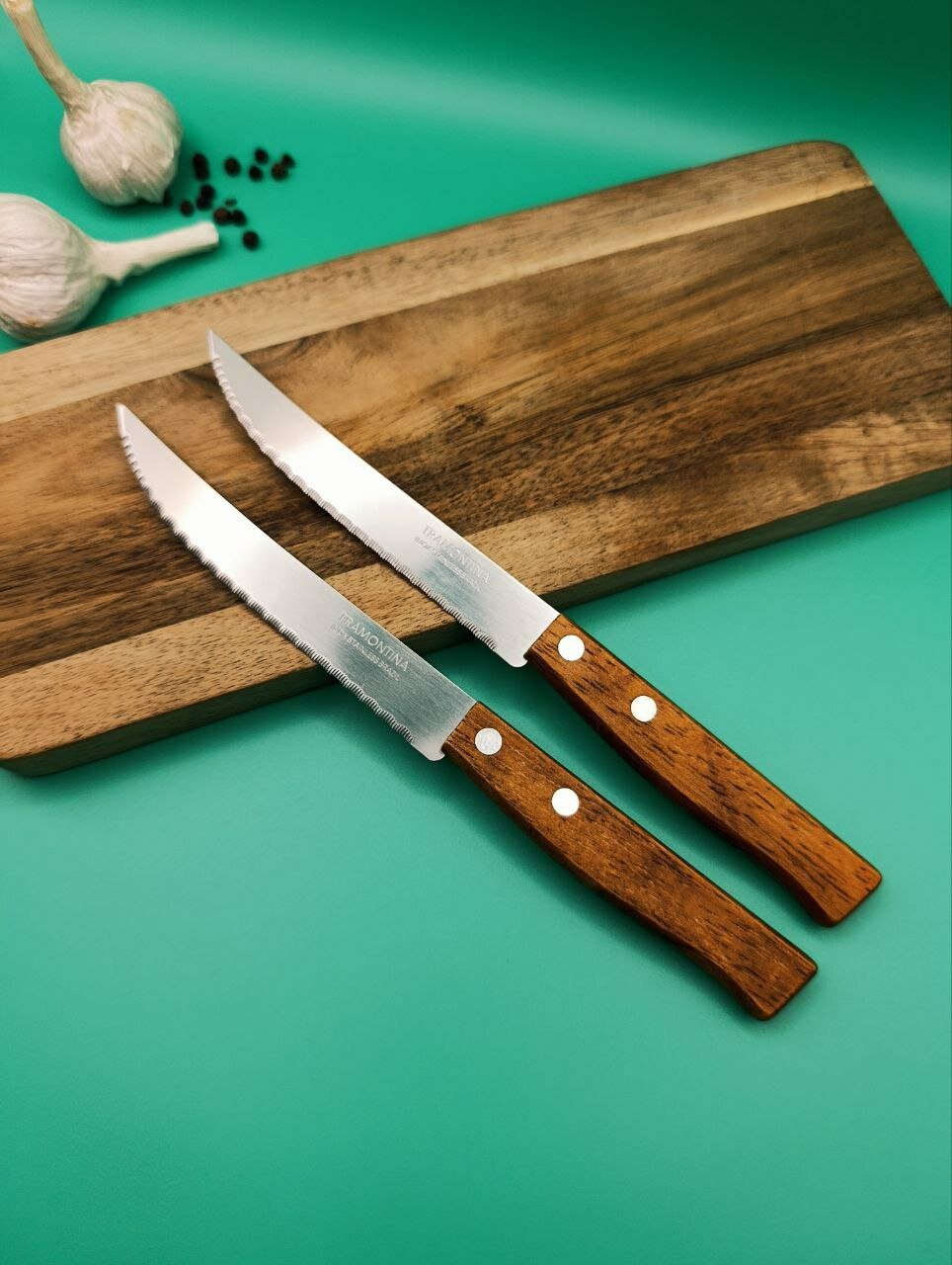 TRAMONTINA Набор ножей для стейка Tradicional 2 шт, лезвие 11,5см