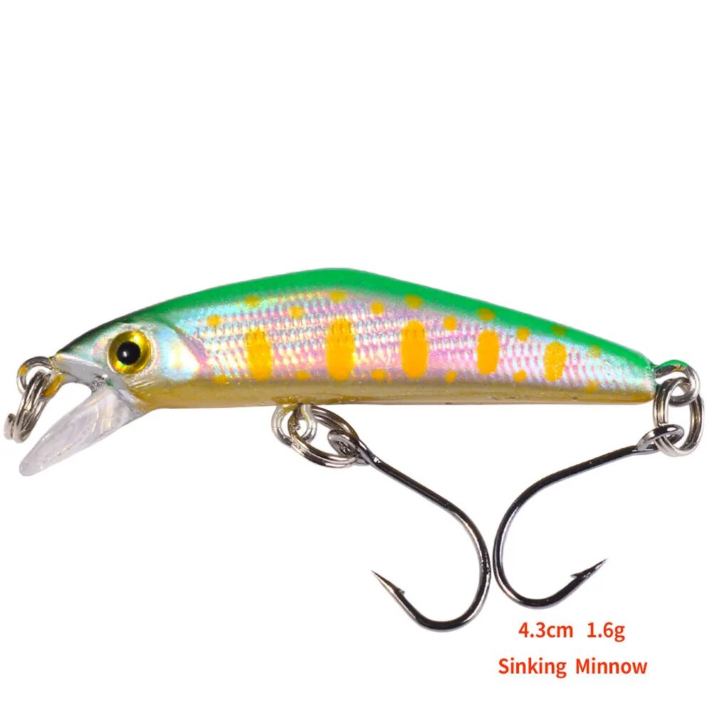 Блесна HENGJIA Minnow, 4.3см, 1.6г, MI171-5