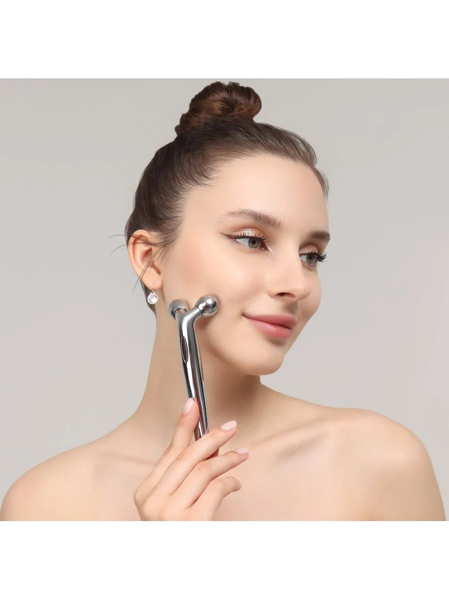 Массажер для лица роликовый лифтинг
