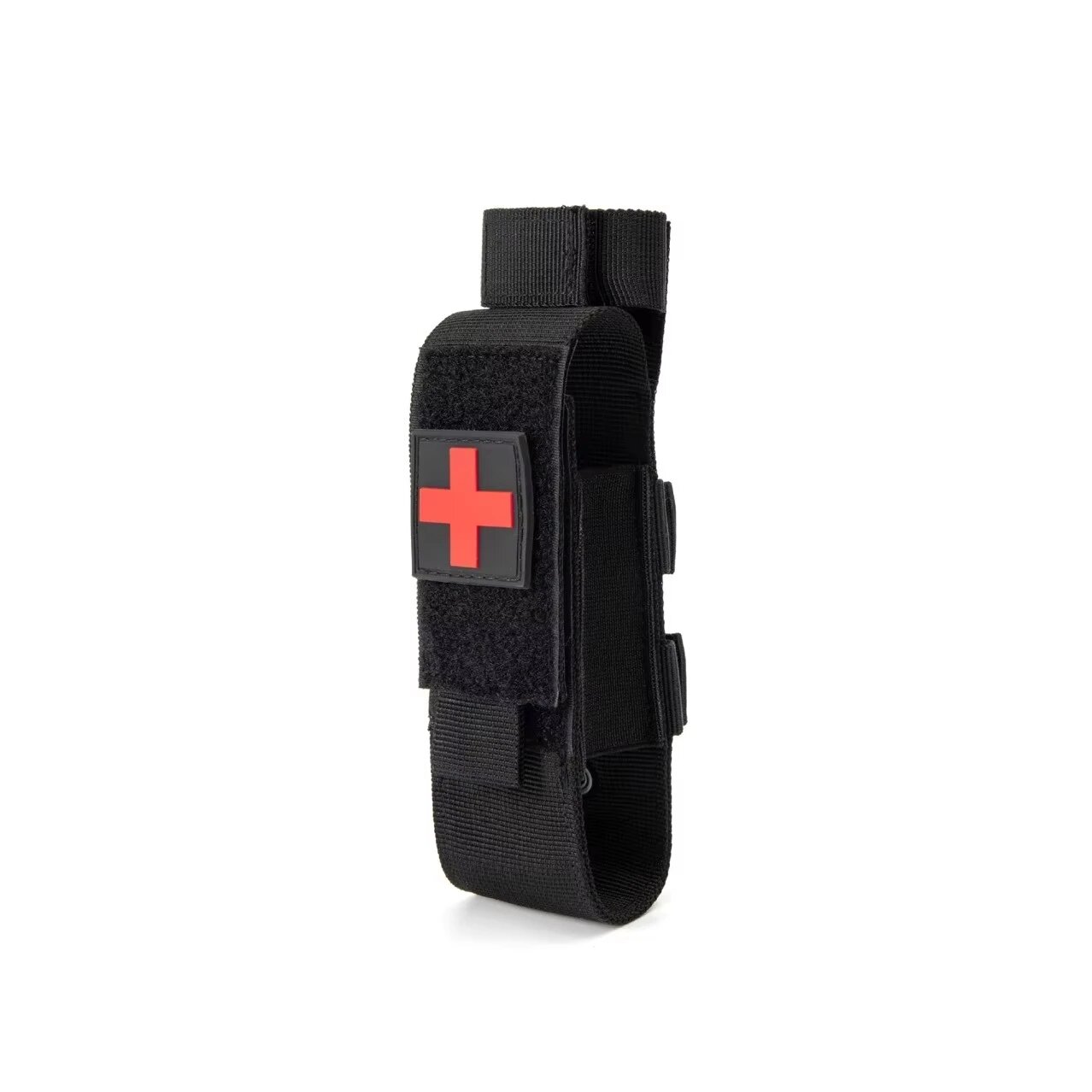 Тактический жгут медицинский с Velcro, черный