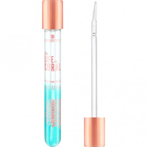 Двухфазное масло для губ Essence Live Life in Coral, 4 мл