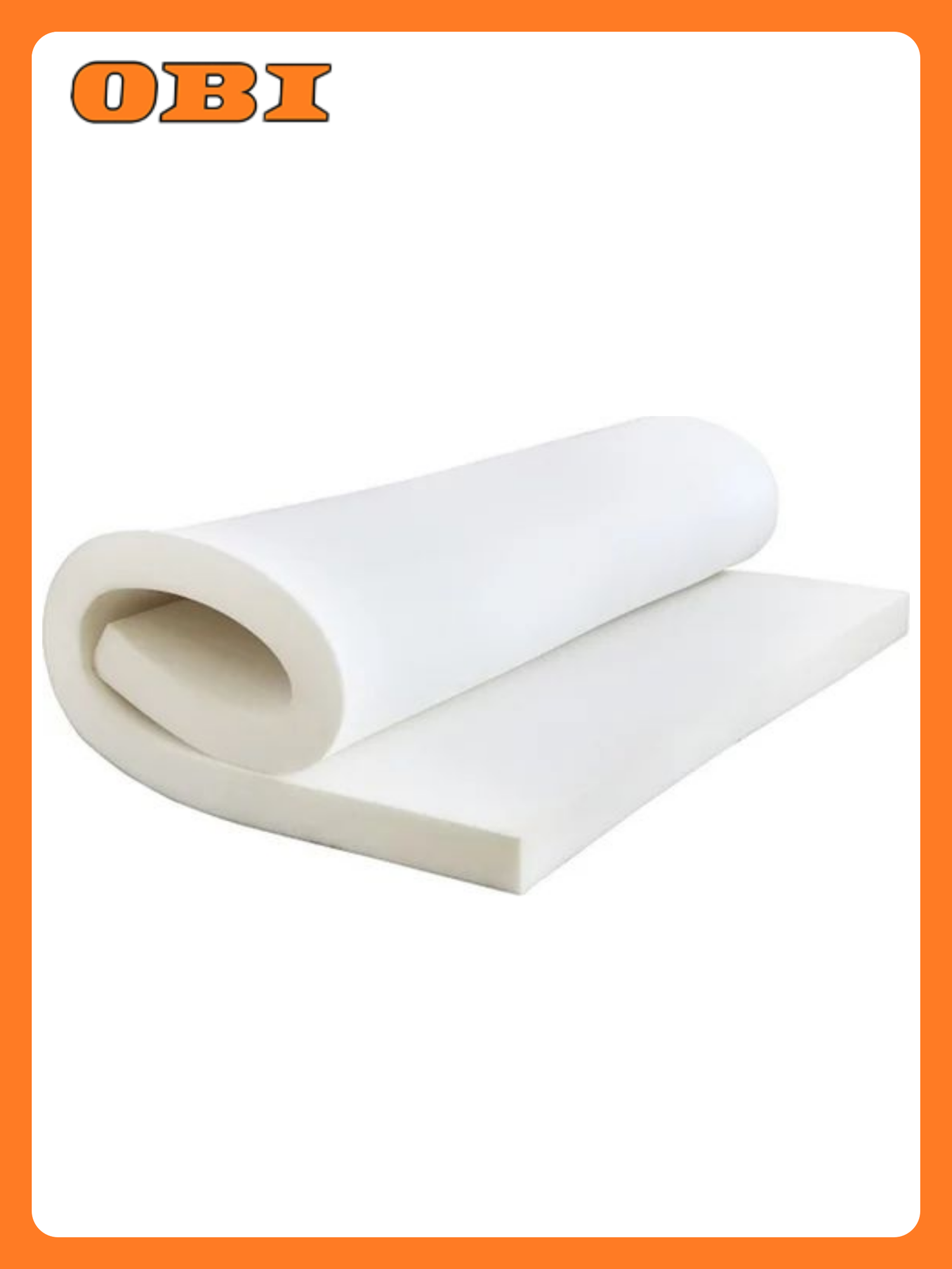 Поролон ROCKS ST2236, 2000x1000x80 мм, для мебели, плотность 22 кг/м3