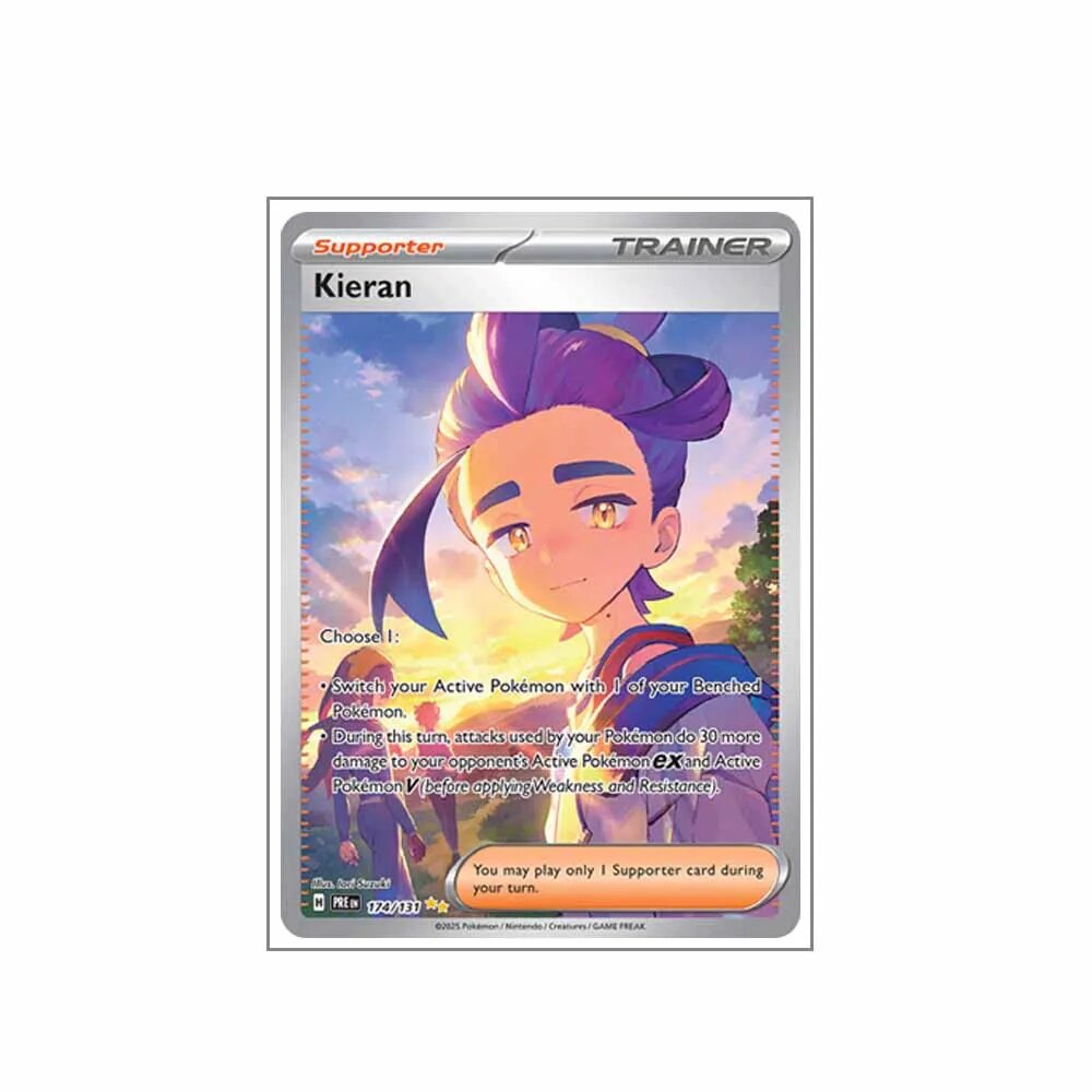 Pokemon Kieran Supporter Card, Цвет: 18