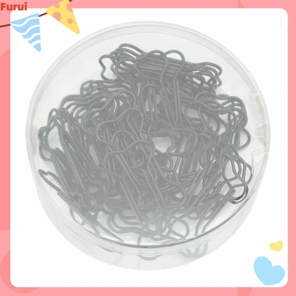 Зажимы для бумаги в форме косточки, многофункциональные и легкие, для офиса и дома