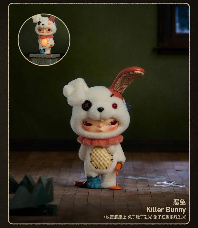 POP MART Hirono The Wild Series Слепой бокс Полный набор 6 коробок Коллекционные фигурки