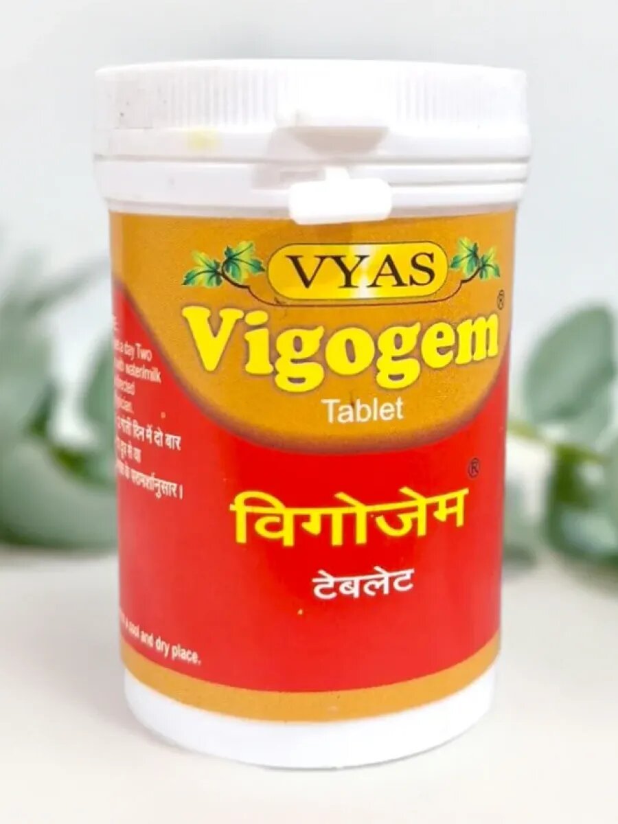 VIGOGEM Tablet, вигоджем 100шт мужской тоник