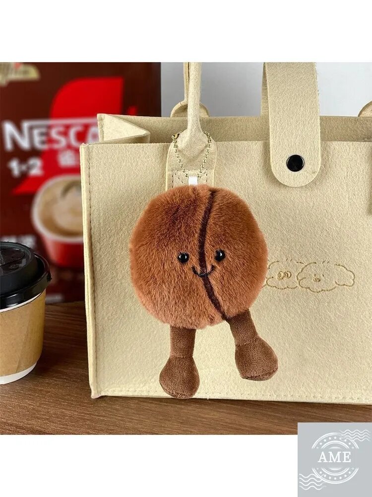 JELLYCAT Кофейные зерна с милой плюшевой игрушкой，Детские плюшевые игрушки, подарки на день рождения