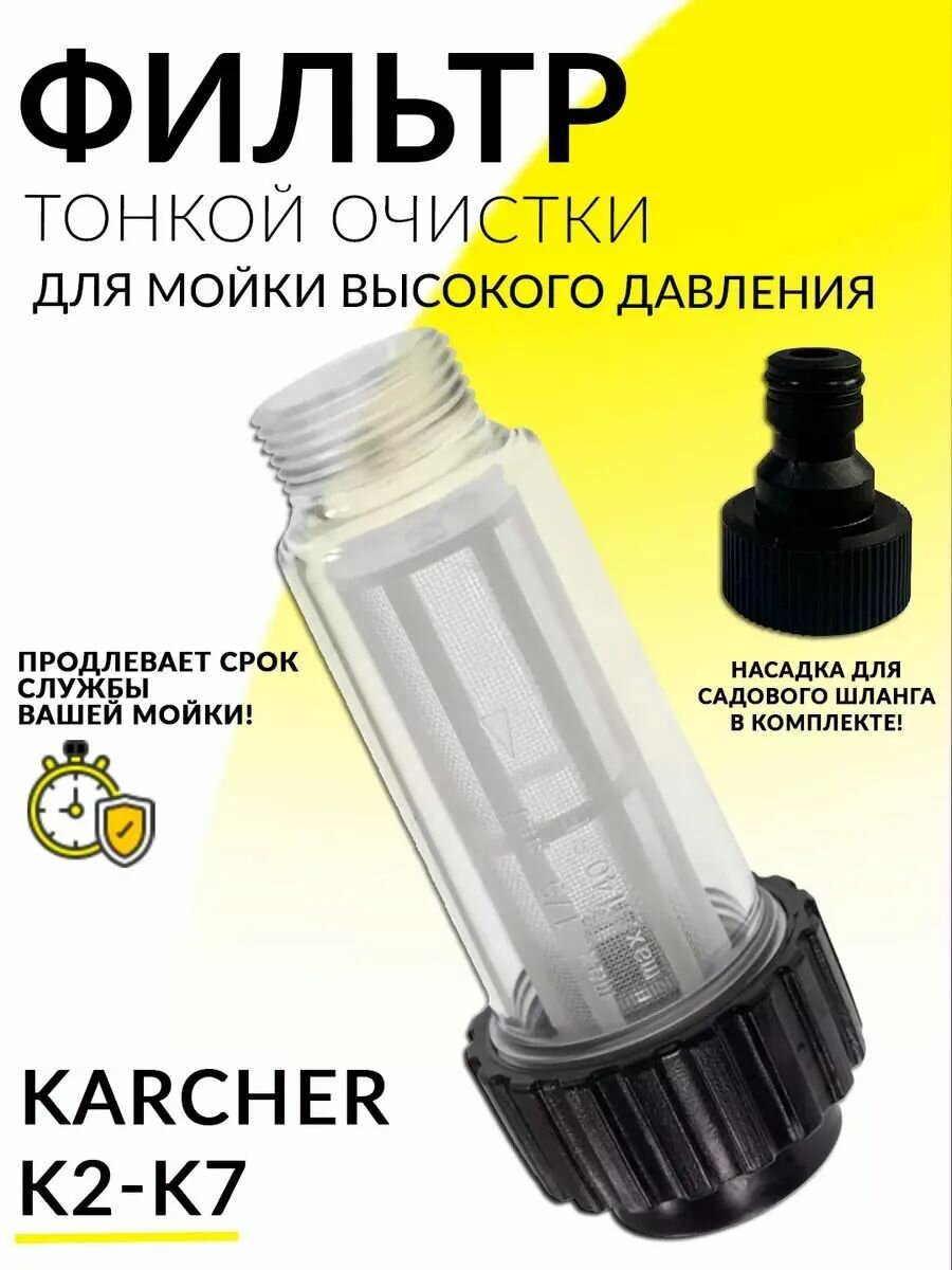 Фильтр для бытовой мойки высокого давления Karcher K2 K3 K4 K5 K6 K7