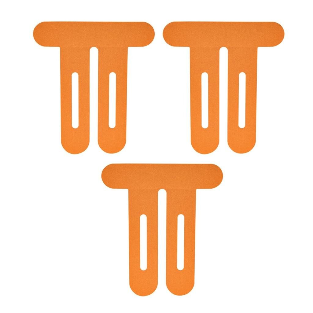 Кинезио тейп для колена и локтя, оранжевый цвет