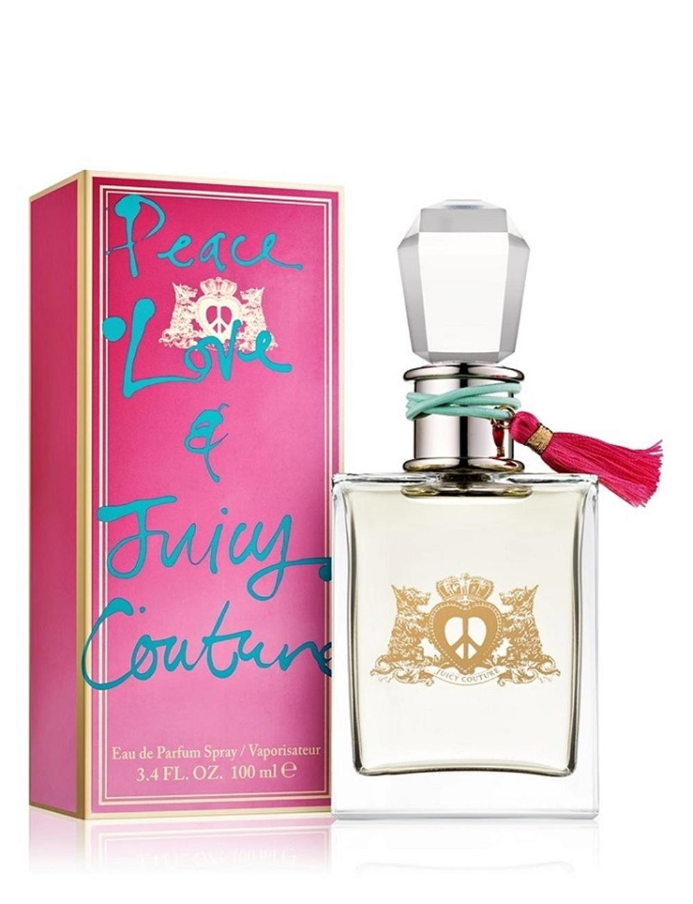 Juicy Couture парфюмерная вода Peace, Love & Juicy Couture, 100 мл