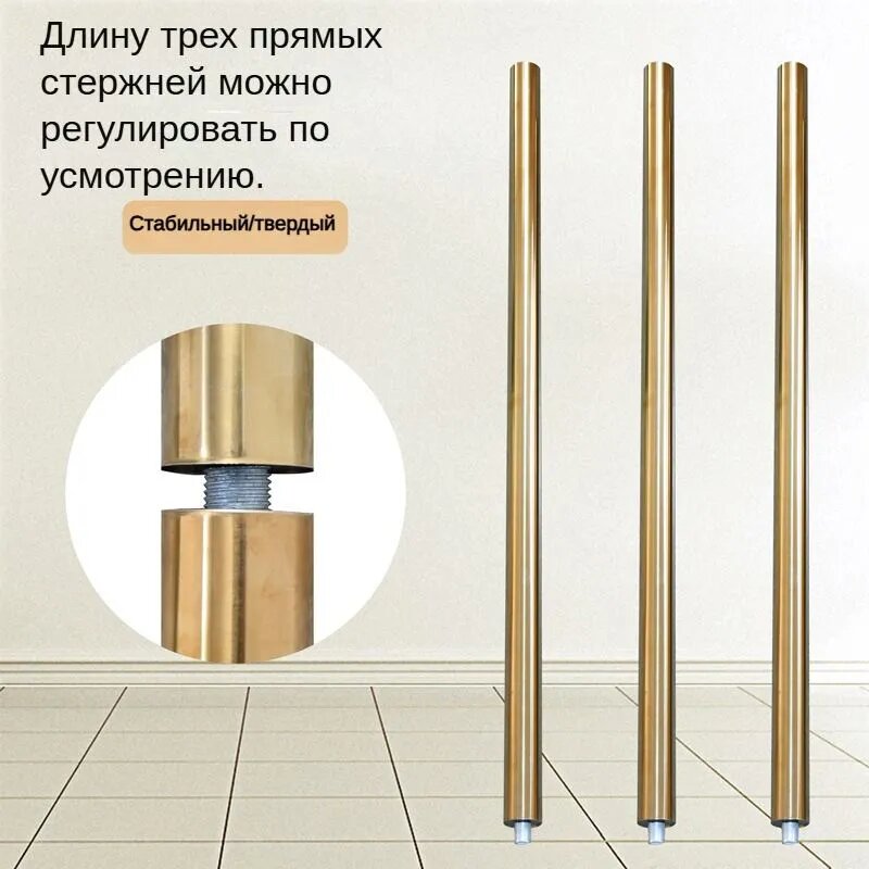 Флагшток напольный 2 м, с флагом России, платформа d-30 см, для улицы и помещений, металлический — фото 1