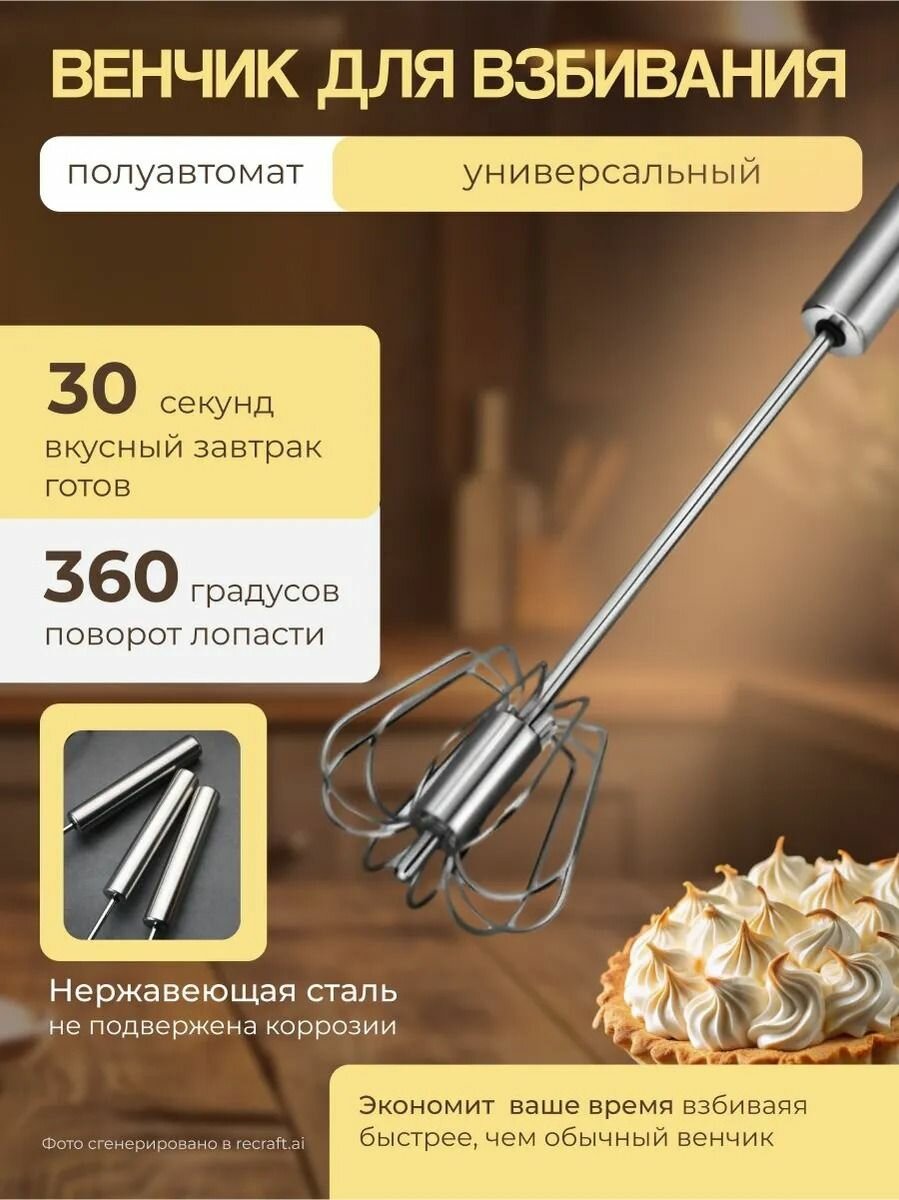 Взбивалка для яиц 26 см