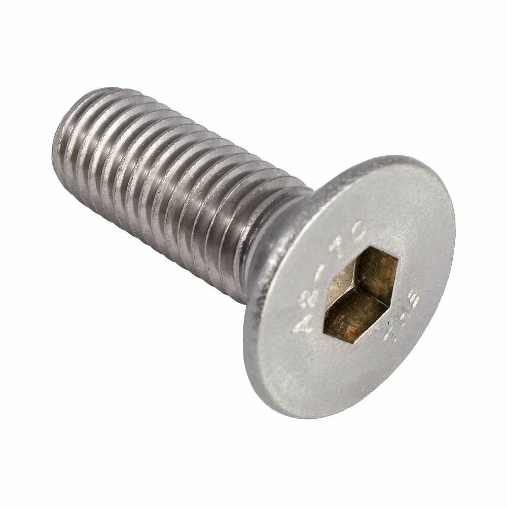 Винт с потайной головкой и внутренним шестигранником Insparion DIN 7991, а2 нержавеющая сталь, М6x20, 10 шт. ЕВ-00000149