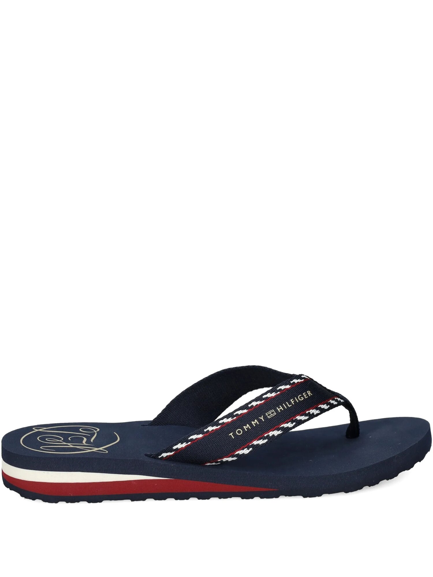 Шлёпанцы Patterned-strap flip-flops