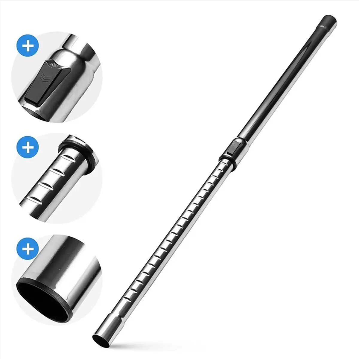 Телескопическая трубка для пылесоса, универсальная труба с соединением 35 мм, подходит для большинства моделей, трубка для пылесоса