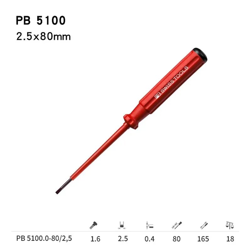 PB SWISS TOOLS, Отвертки с электрической изоляцией, серия 5100