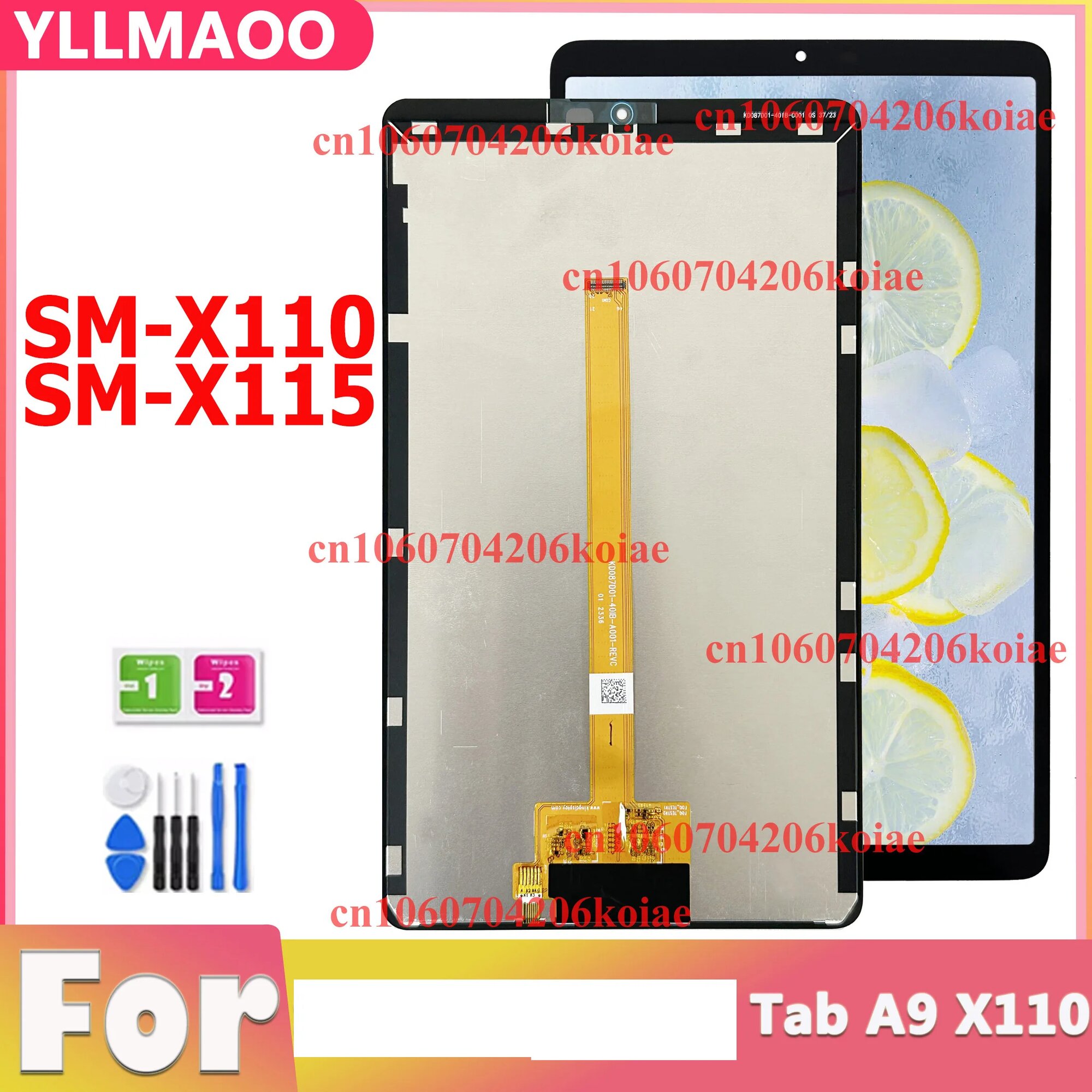 ЖК-дисплей для Tab A9 X115 Black x115