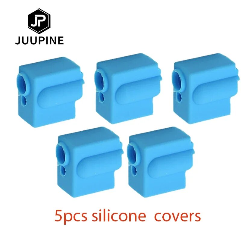 Горячий конец для 3D-принтера Artillery Sidewinder X1/X2 Genius Синий, 5x silicone covers