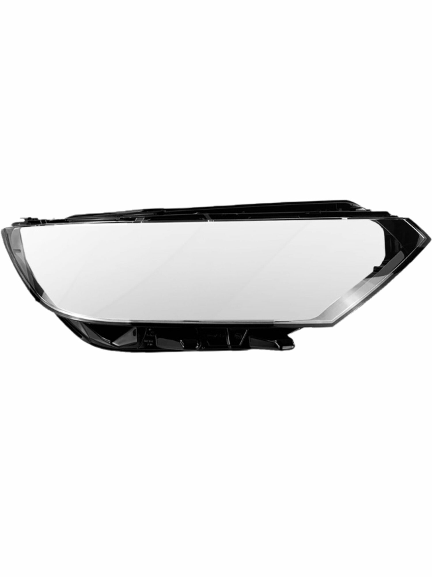 Стекло фары для Volkswagen Passat B8 2014-2020 Правое, для LED фар Фольксваген Пассат Б8