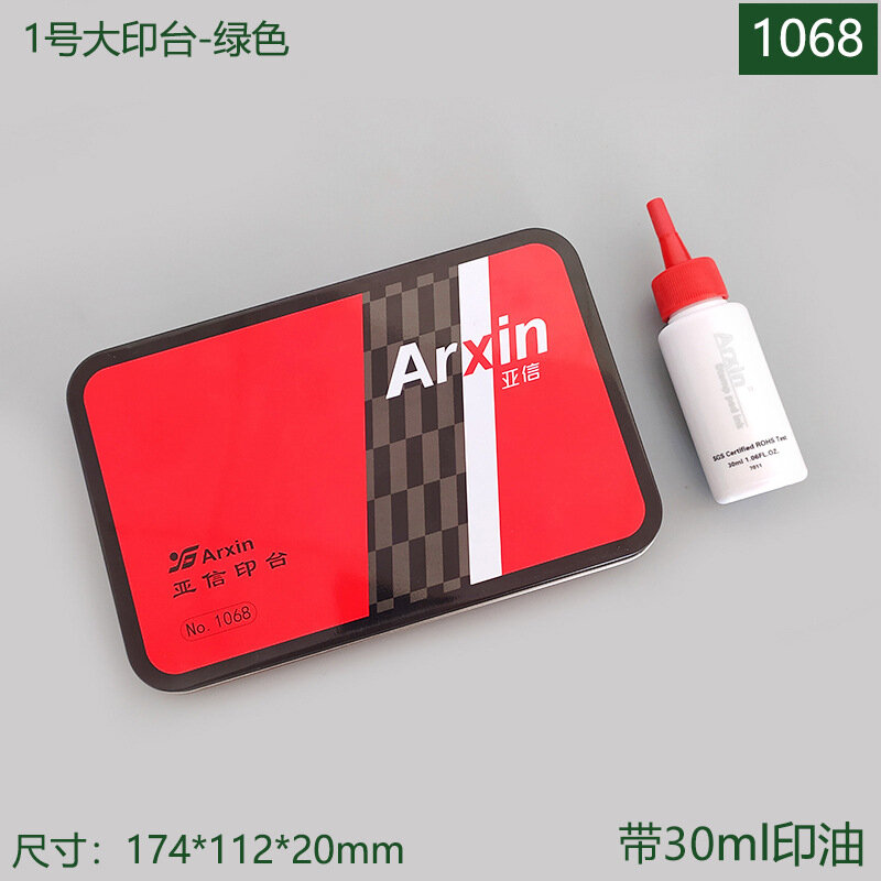 Большой быстросохнущий штемпельный блок красного и черного цветов, для отпечатков рук и ног, квадратный штемпельный блок, большая заготовка для штампа, многоцветный штемпельный блок.