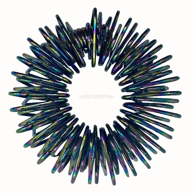 MOONBIFFY Акупрессорные кольца для пальцев Темно-синий, colorful