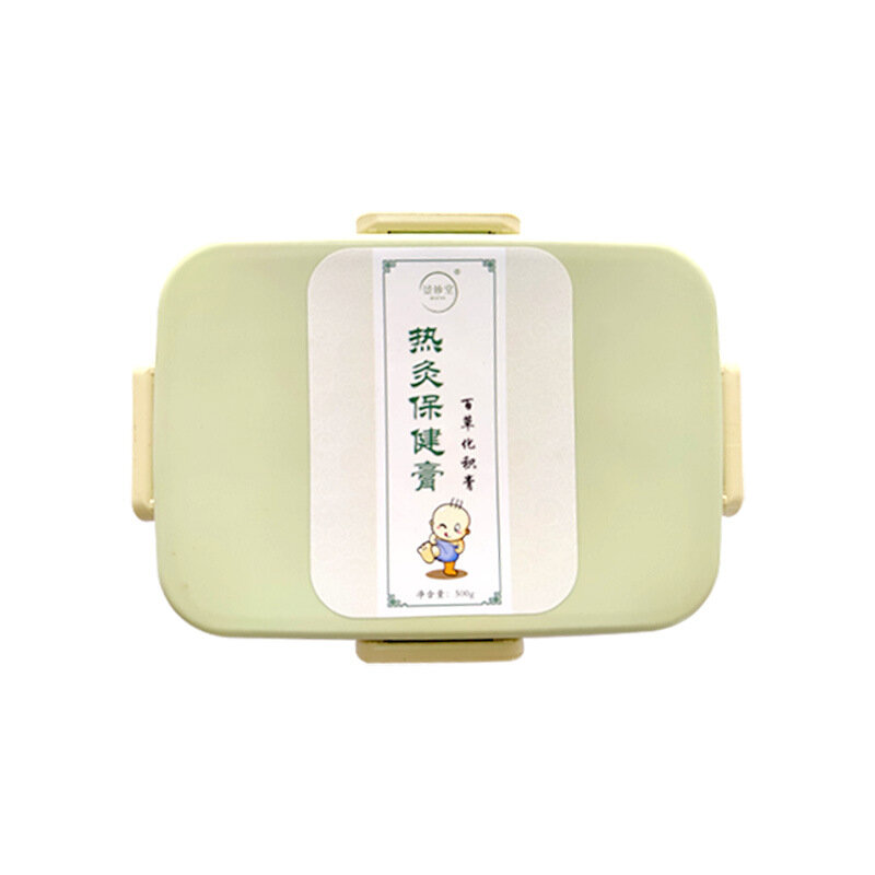 Крем для моксибуции с травами для детей, травяной тепловой пластырь для акупунктурных точек, самонагревающийся, для расстройства пищеварения, для матери и ребенка, педиатрический массаж, крем для моксибуции с детской грязью