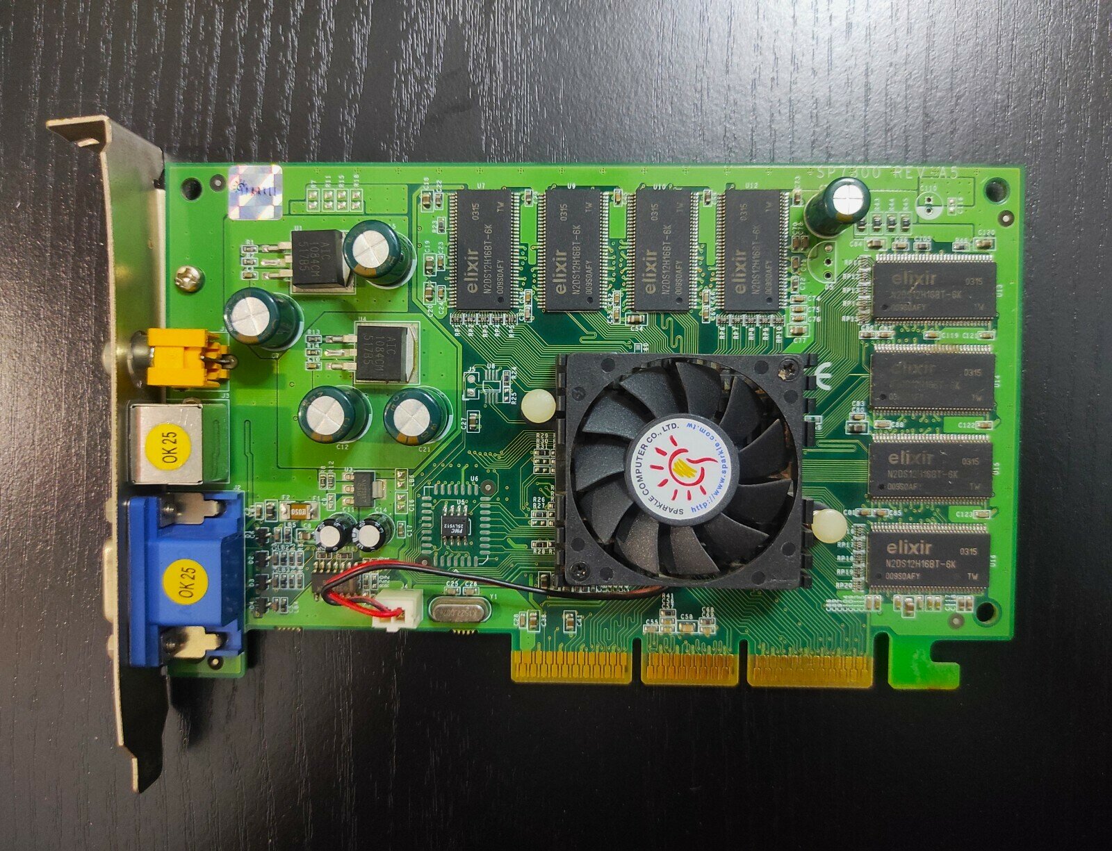 Видеокарта Sparkle Computer GeForce 4 440 MX SE, 64MB, AGP, DirectX 7, OpenGL 1,2