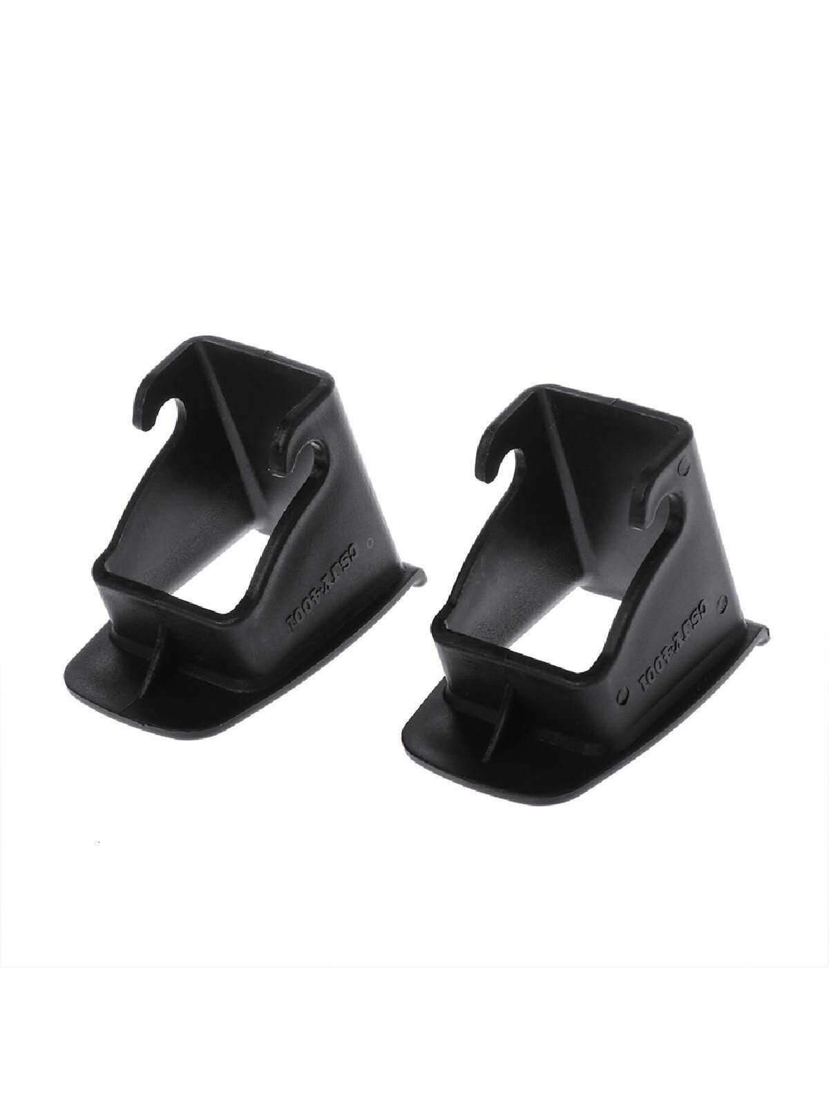 Направляющие для ISOFIX детского автокресла — 1 пара, пластик 6x5x4 см, чёрные, облегчают установку разъёма ISOFIX