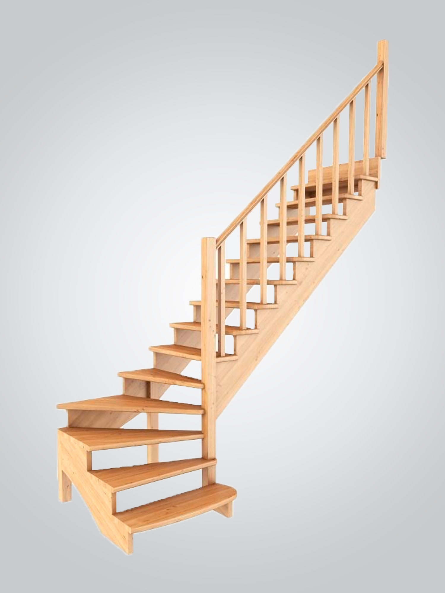 Лестница на второй этаж К-001м/7 Правая