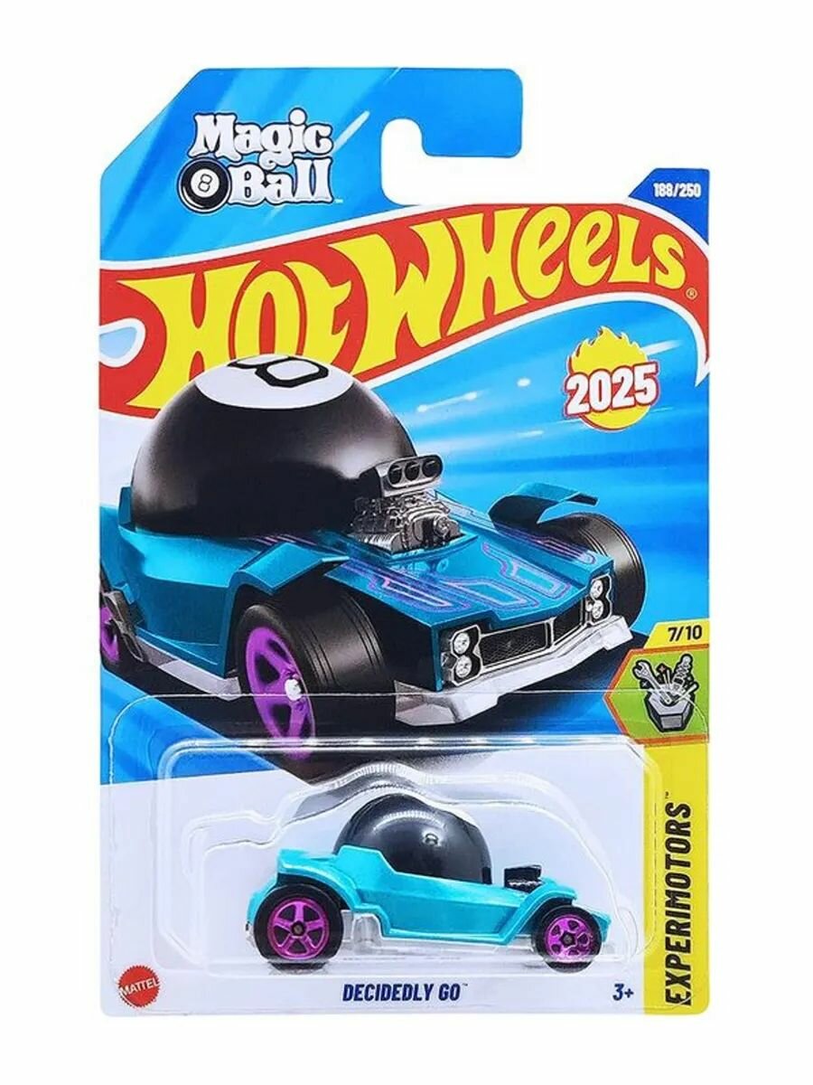 JBC12 Hot Wheels машинка металлическая игрушка коллекционная масштабная модель Decidedly Go кейс 2025