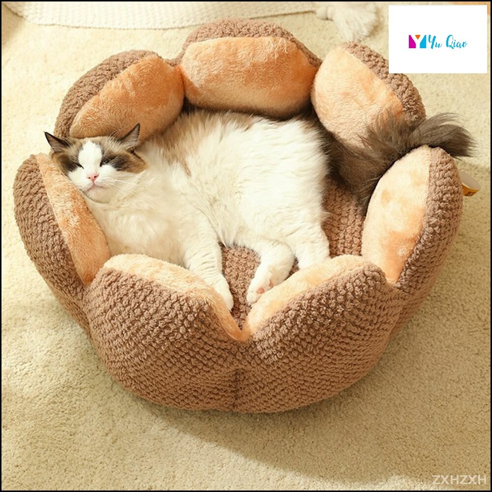 Эксклюзивная лежанка Цветок для кошки
