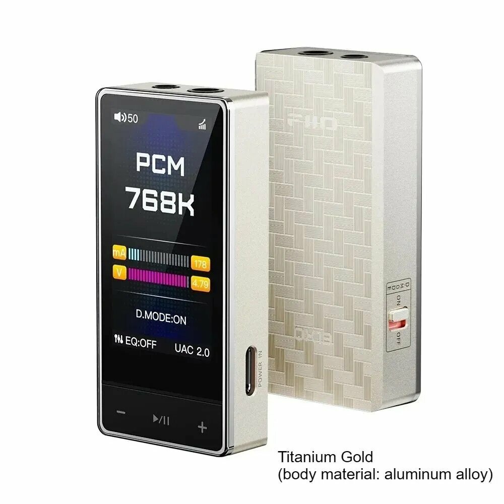 FiiO QX13 Портативный ЦАП-усилитель для наушников с ES9027PRO, 8-канальный ЦАП, 2* 900 мВт, XMOS 16-ядерный, 10-полосный эквалайзер