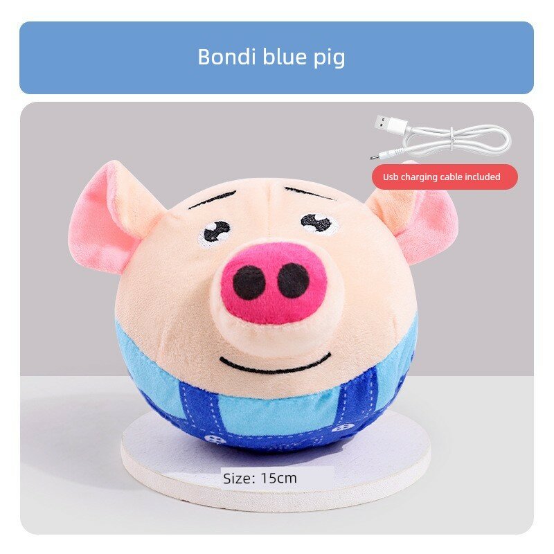 Перезаряжаемая электрическая игрушка для собак, развлечение для самодостаточных питомцев, устойчивая к укусам игрушка