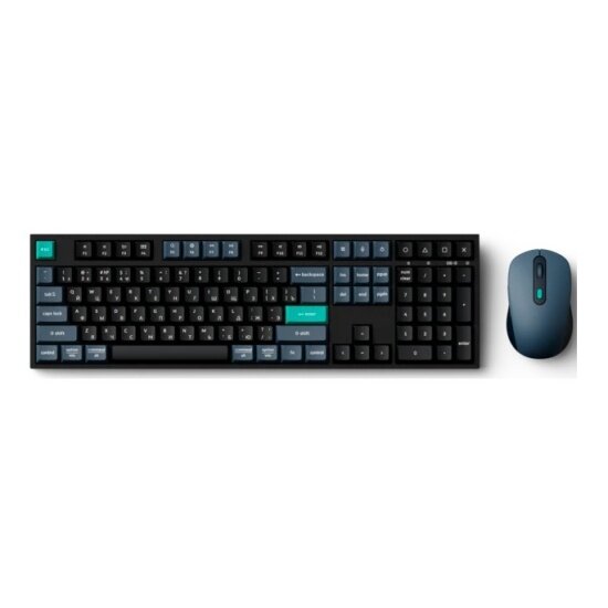 Комплект: клавиатура и мышь Keychron B36+BM25 Combo, беспроводной, Black-Grey (KB2-RU)