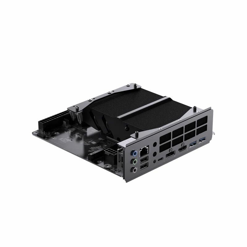 MINISFORUM Мини-ПК BD895i SE (AMD Ryzen 9 8945H, RAM Отсутствует, AMD Radeon 610M, ), черный